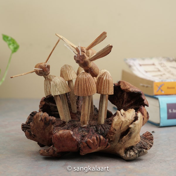 Wooden Bee Carving - Etsy