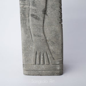 Primitive Figure Statue, River Stone, Natural Stone ,sculpture, Hand ...