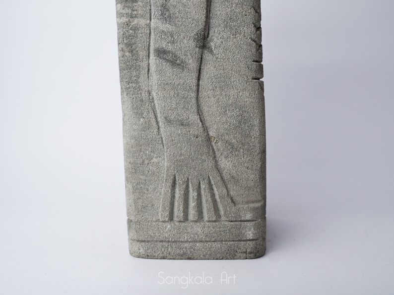 Primitive Figure Statue River Stone Natural Stone - Etsy