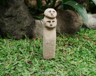 Primitive Statue Stone Sculpture Hand Carved Handmade | Etsy