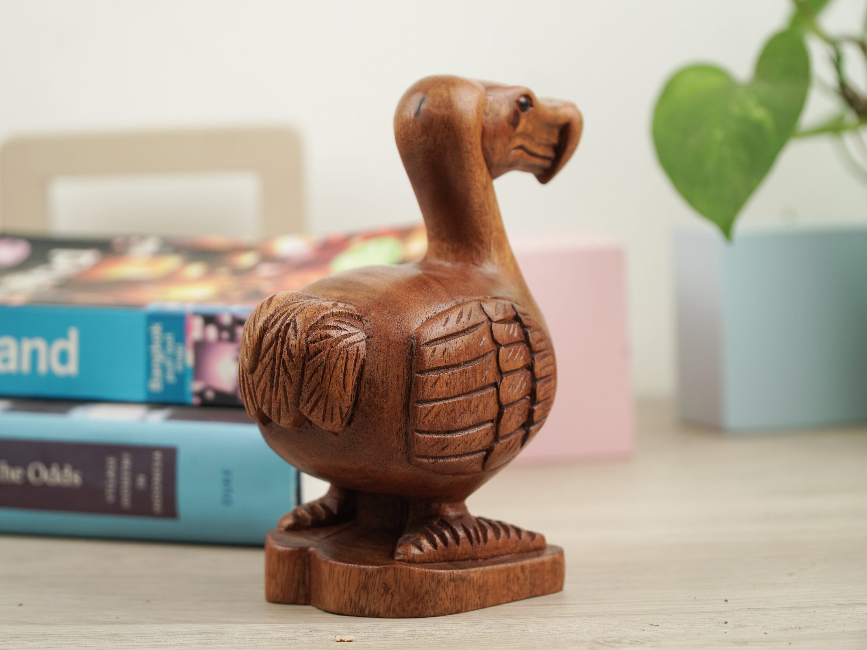 Dodo Bird Sculpture Animal Wood Carving Handmade Home - Etsy
