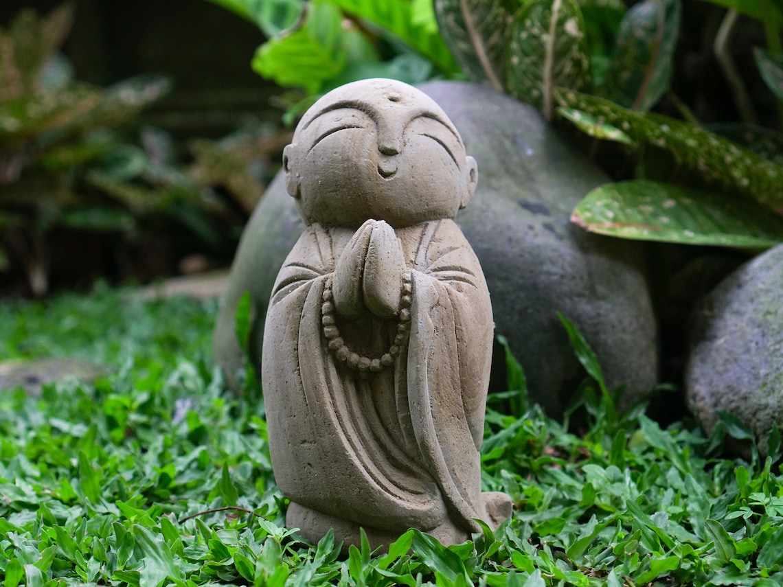 Jizo Statue Stone Jizo Japanese Jizo Japan Buddha - Etsy