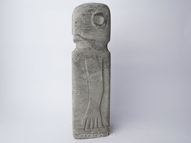 Primitive Figure Statue River Stone Natural Stone - Etsy