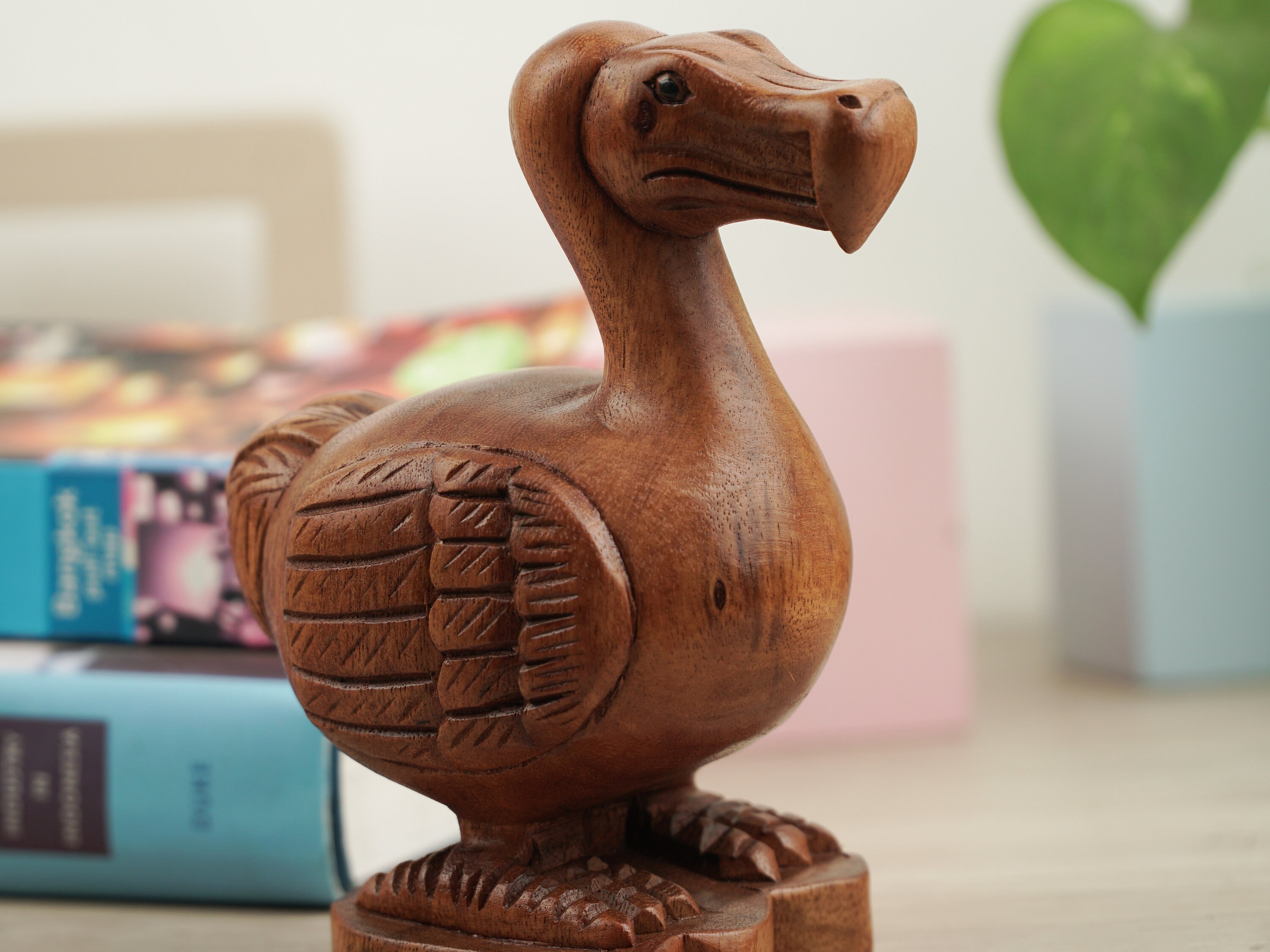 Dodo Bird Sculpture Animal Wood Carving Handmade Home - Etsy