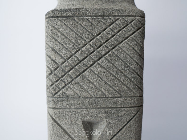 Primitive Figure Statue River Stone Natural Stone - Etsy