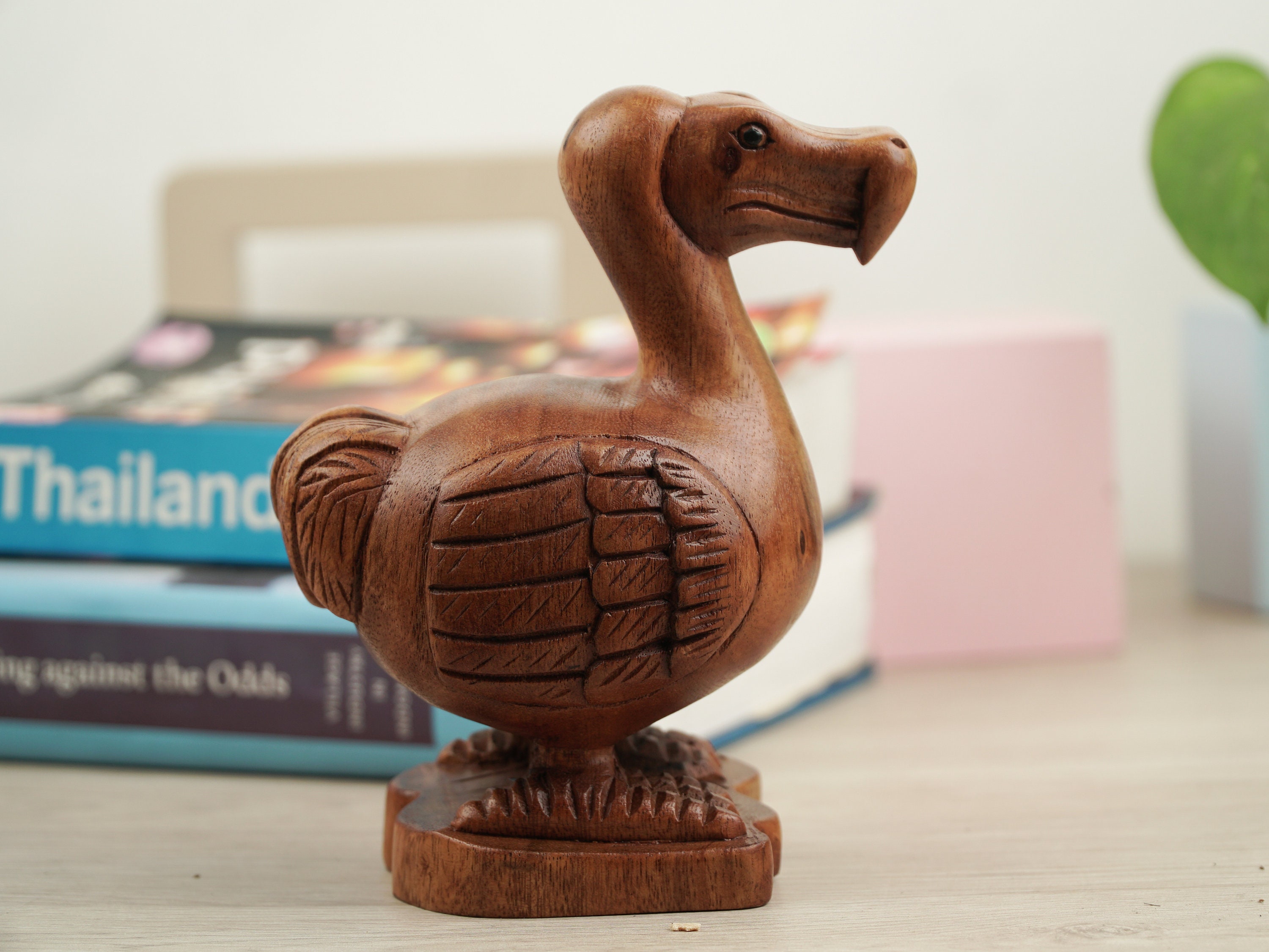 Dodo Bird Sculpture Animal Wood Carving Handmade Home - Etsy