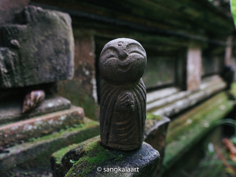 Concrete Jizo Statue, Japanese Jizo, Buddha Jizo, Buddhist, Handmade ...