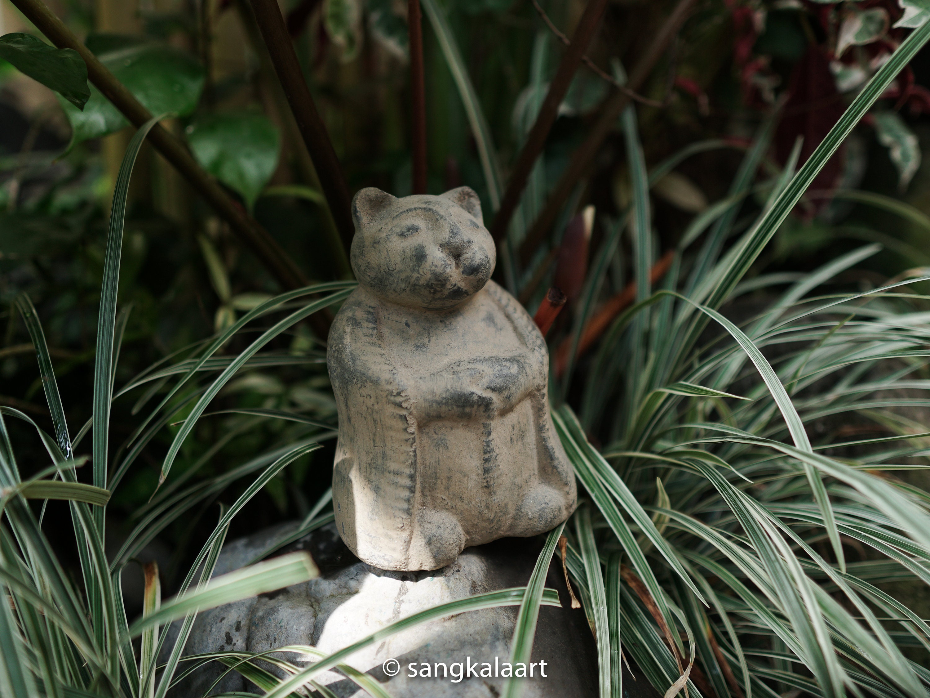 Kasa Jizo Cat Head Buddha Jizo Buddha Jizo Japanese Jizo | Etsy