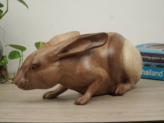 LARGE Rabbit Sculpture Rabbit Statue Rabbit Figure Rabbit | Etsy