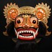 Premium Balinese Tiger Barong Mask Barong Dance Traditional - Etsy