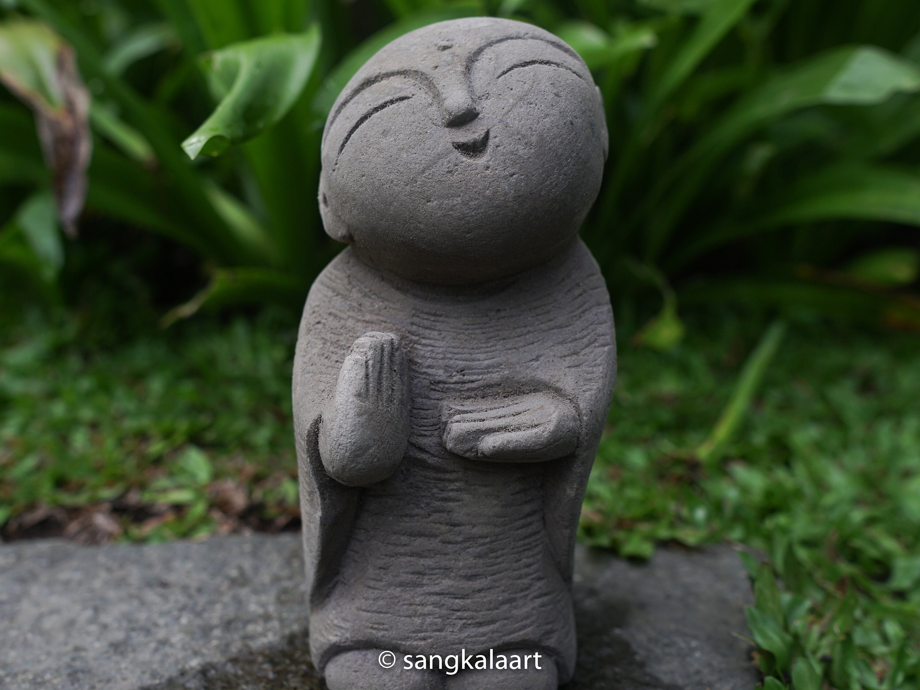 Stone Jizo Praying Sculpture Jizo Statue Jizo Figure - Etsy