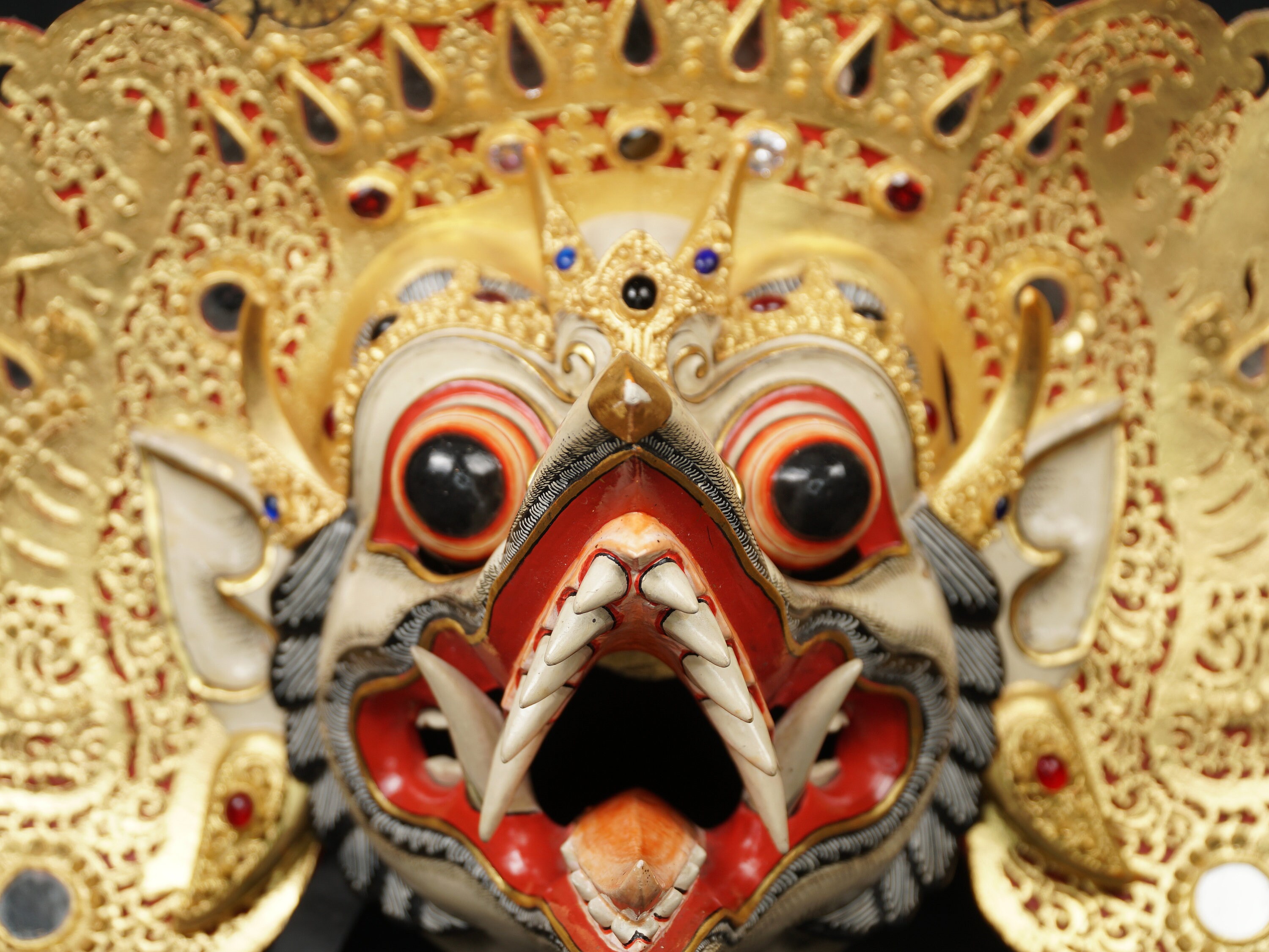Balinese Garuda Mask Barong Dance Traditional Cultural - Etsy