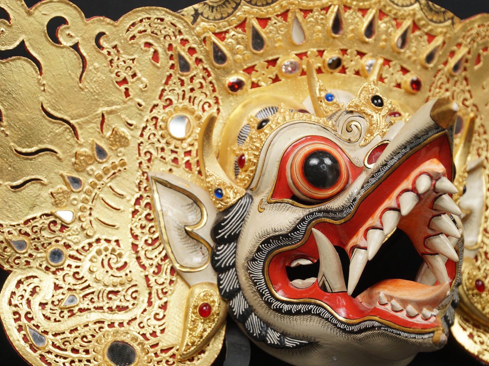 Balinese Garuda Mask Barong Dance Traditional Cultural - Etsy