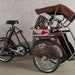 Miniature Becak Traditional Indonesian Transportation, Becak Bike ...