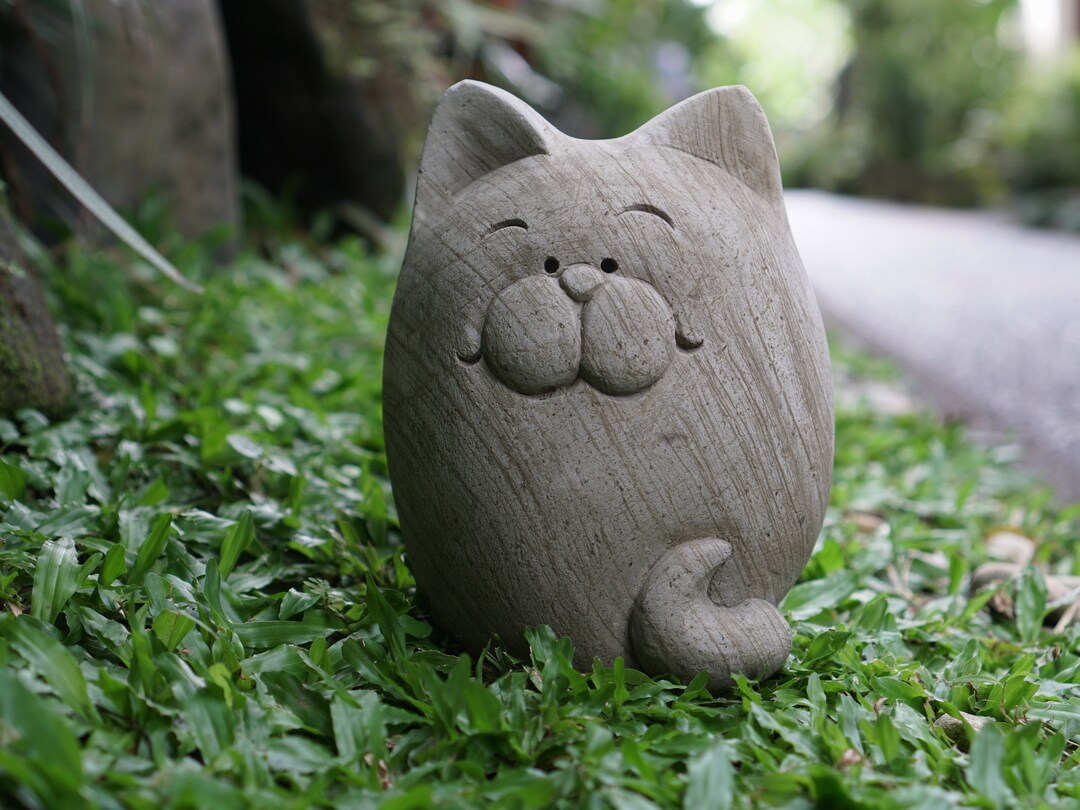 Stone Dog Sculpture Stone Statue Dog Figure Dog Lover - Etsy