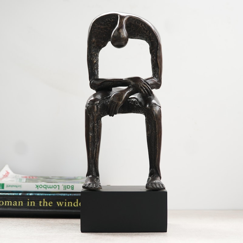 Abstract Bronze Sculpture - Etsy