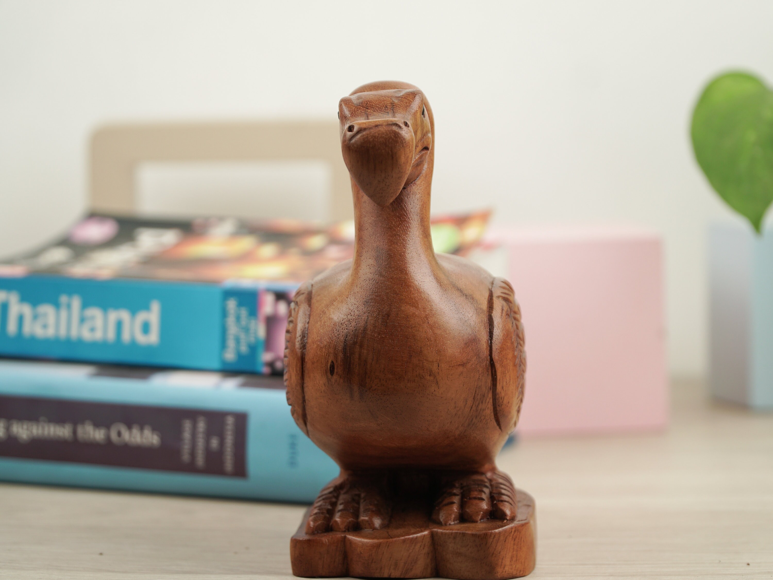 Dodo Bird Sculpture Animal Wood Carving Handmade Home - Etsy