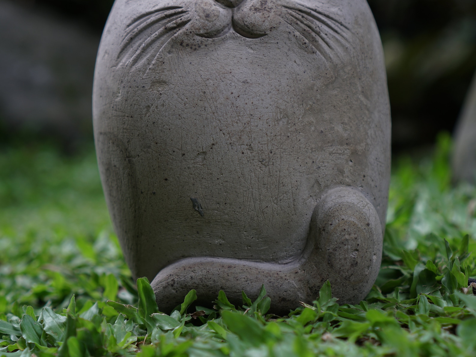 Stone Cat Sculpture, Stone Statue, Cat Figure, Cat Lover, Kitten ...