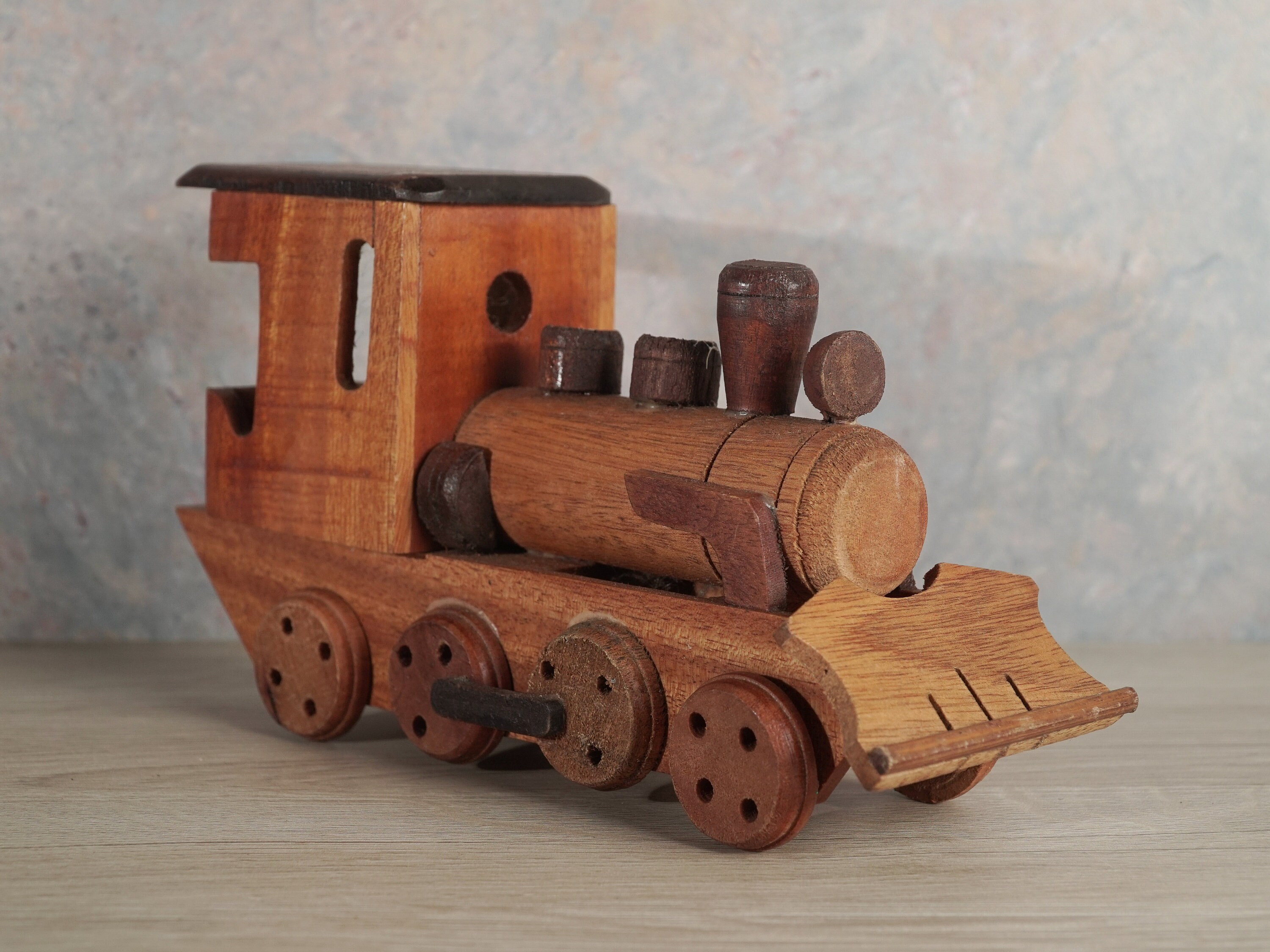 Wooden Train, Train Miniature, Miniature, Housewarming, Ornament ...