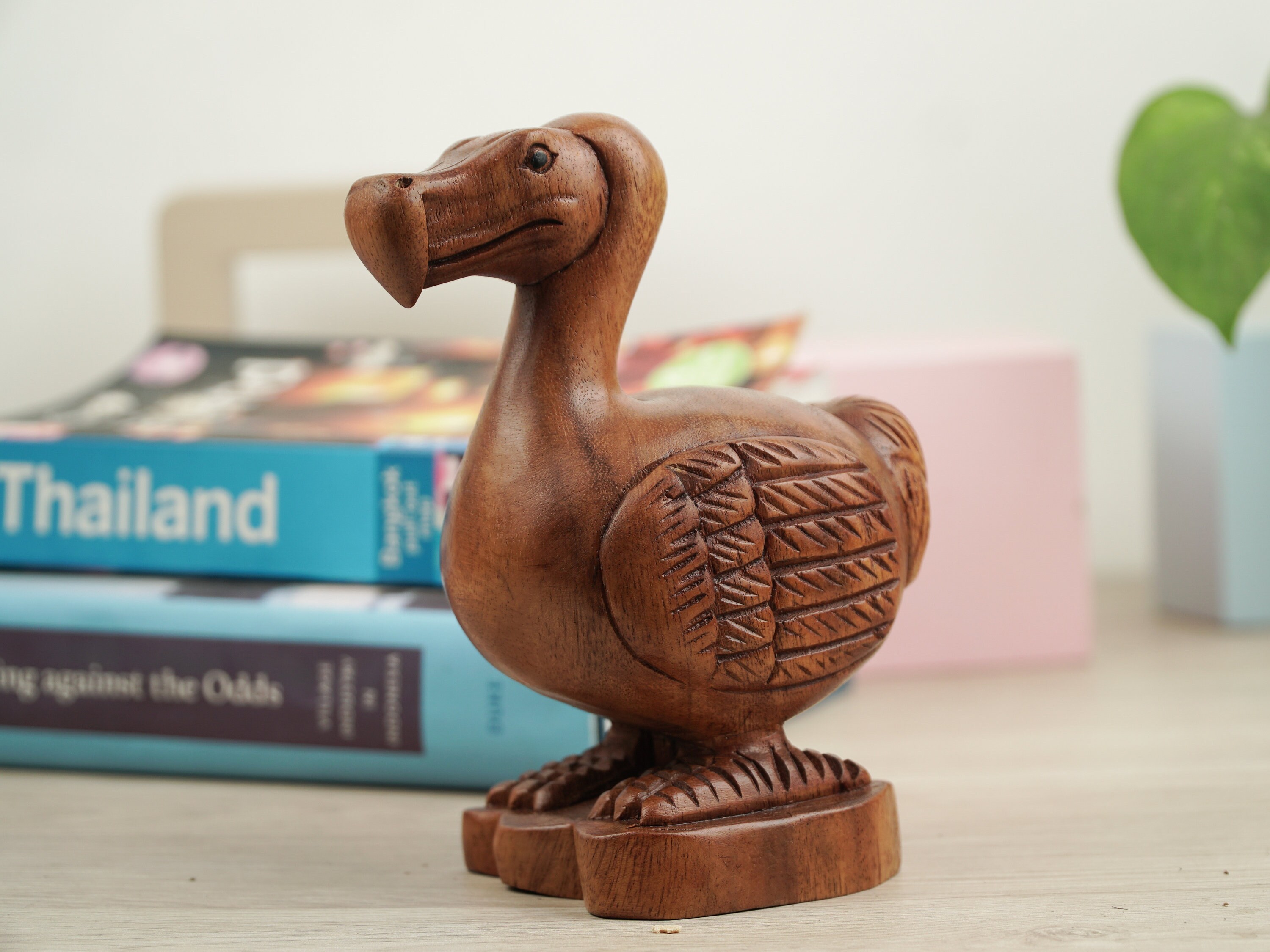 Dodo Bird Sculpture Animal Wood Carving Handmade Home - Etsy
