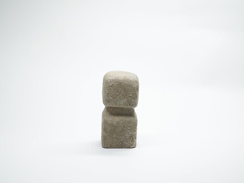 Primitive Statue Stone Sculpture Hand Carved Handmade | Etsy