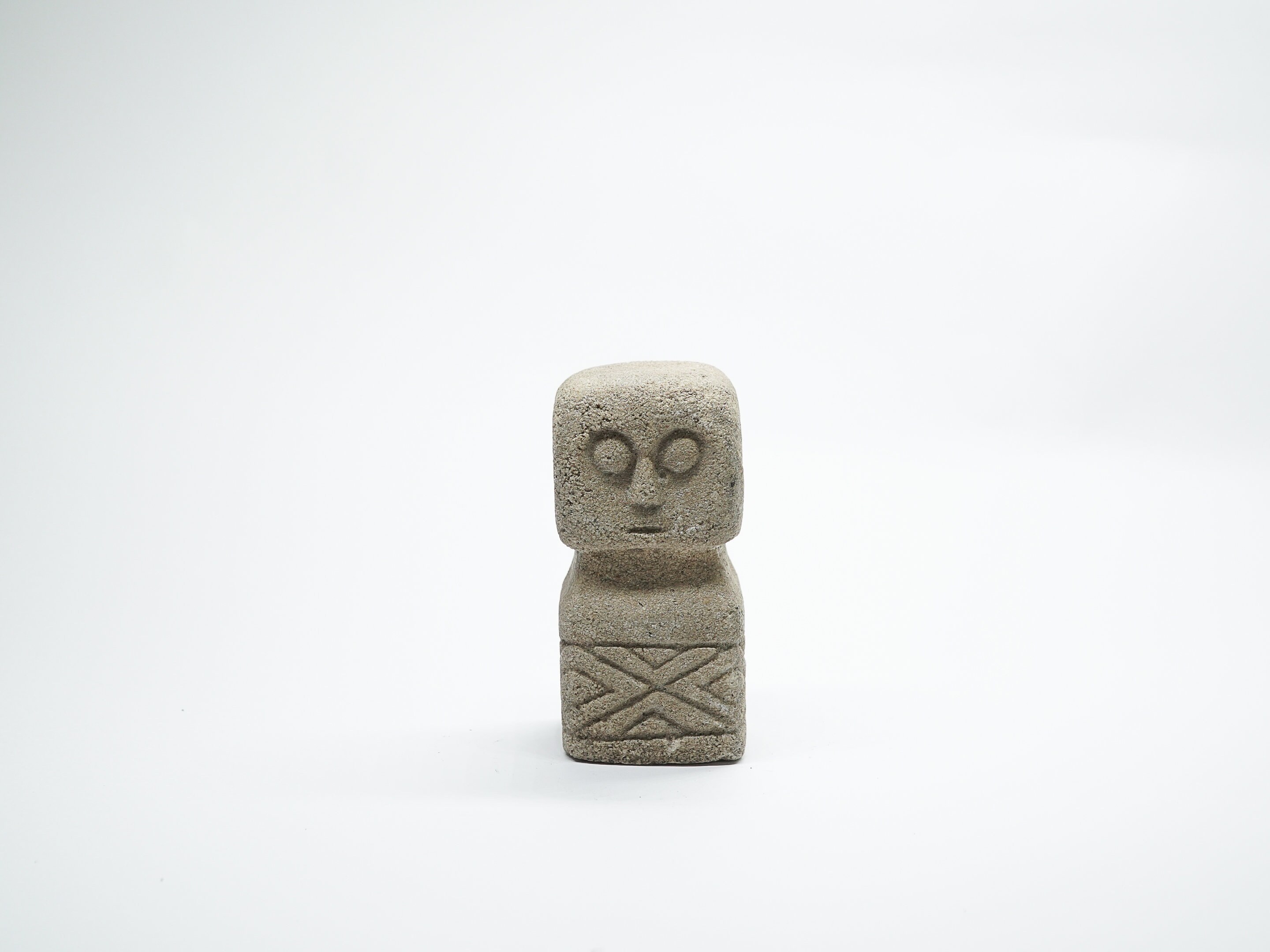 Primitive Statue Stone Sculpture Hand Carved Handmade | Etsy