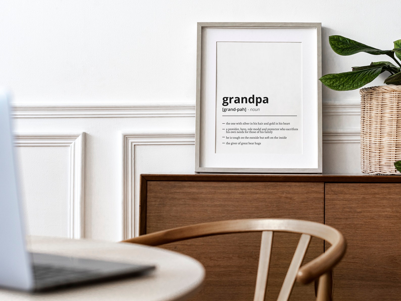Grandpa Definition Print Grandpa Quote Print Family - Etsy