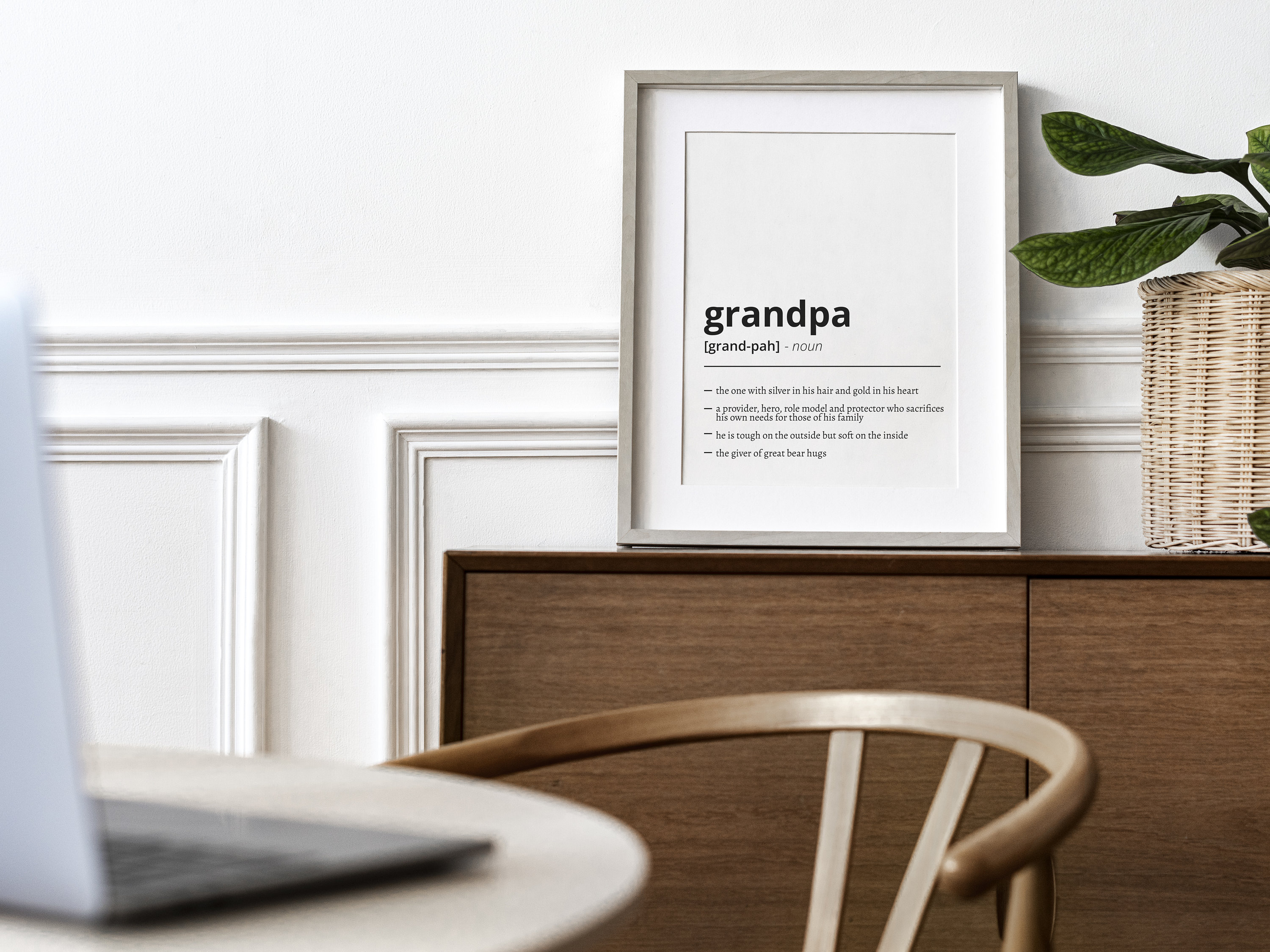 Grandpa Definition Print Grandpa Quote Print Family - Etsy
