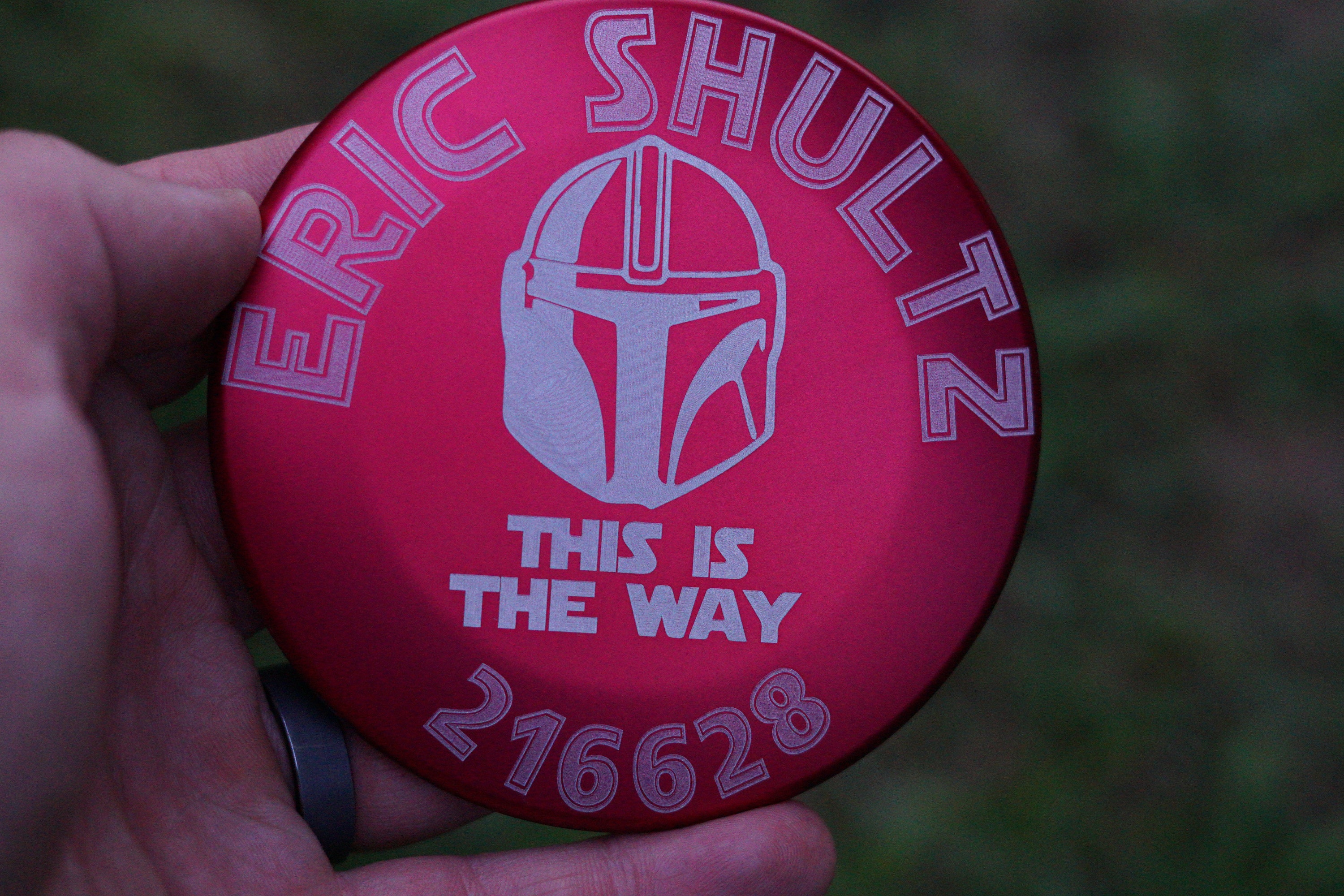 Custom Disc Golf Mini Marker Customized Metal Disc Golf - Etsy