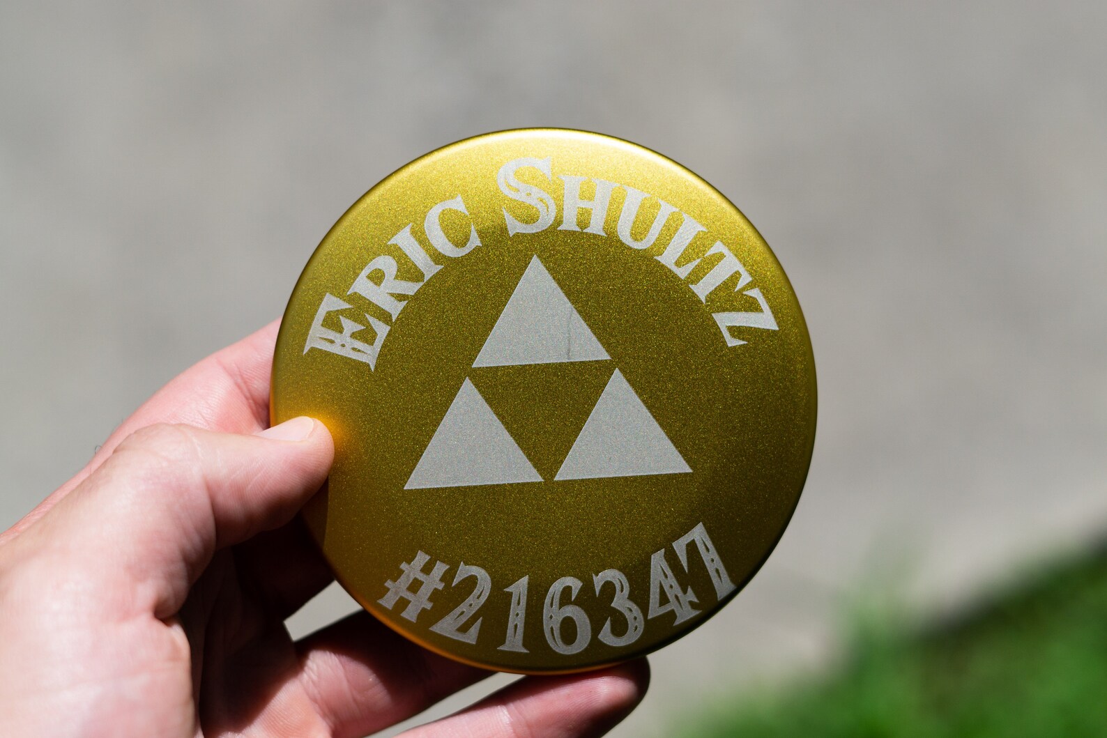 Disc Golf Mini Marker Damascus Rocketbutt Disc Golf - Etsy