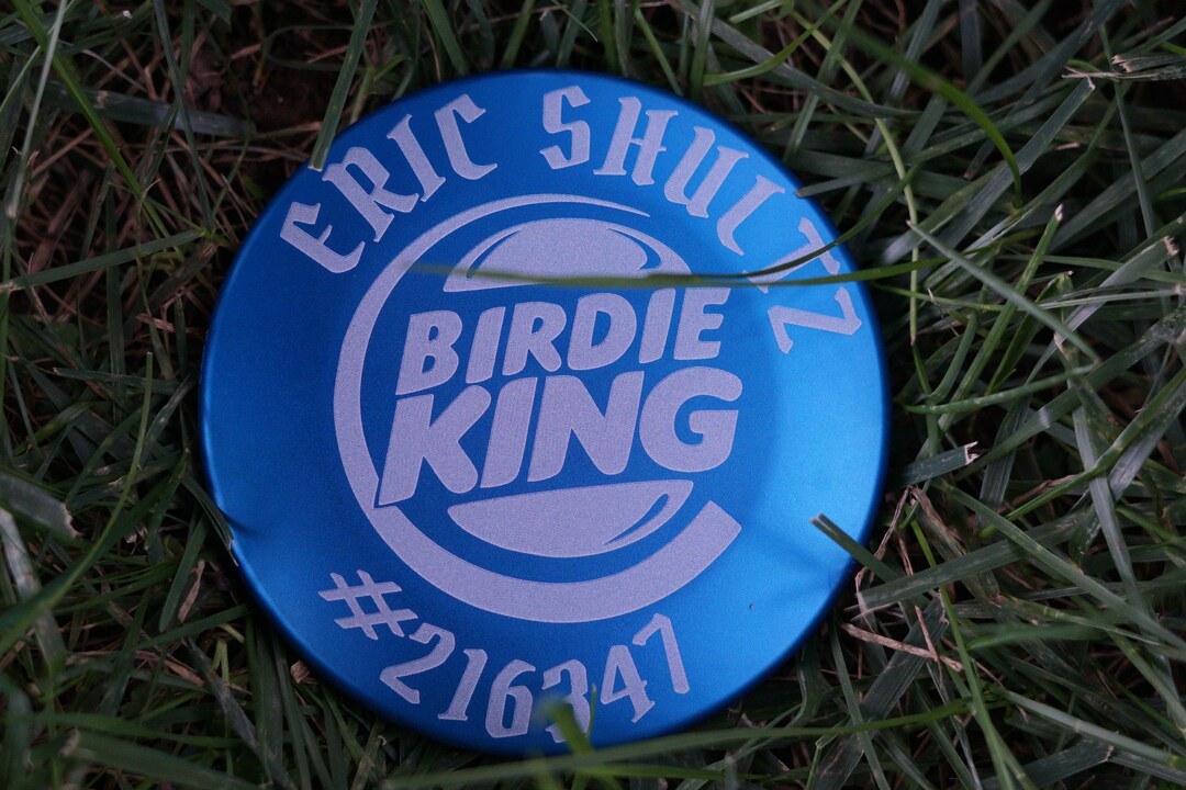 Custom Space-grade Aluminum Disc Golf Mini - Custom Metal Disc Golf ...