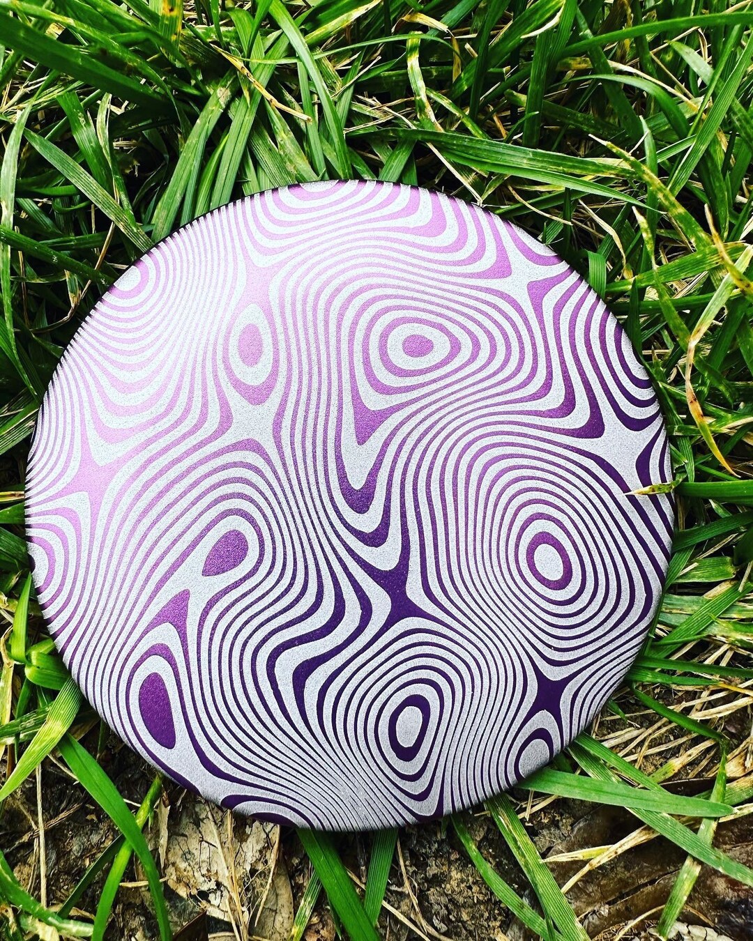 Disc Golf Mini Marker - Damascus - Rocketbutt Disc Golf - Etsy