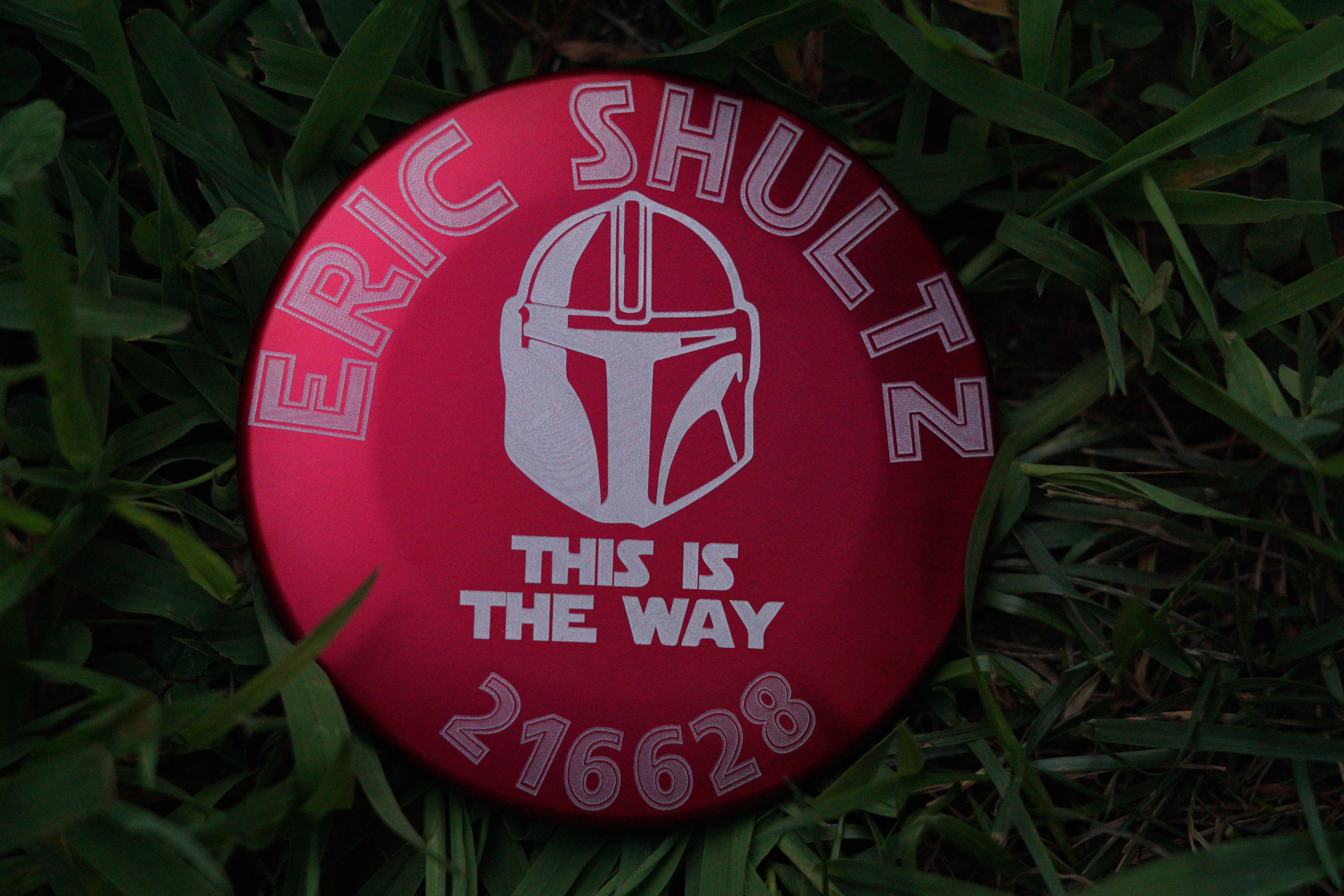 Custom Disc Golf Mini Marker Customized Metal Disc Golf Mini, Star Wars ...