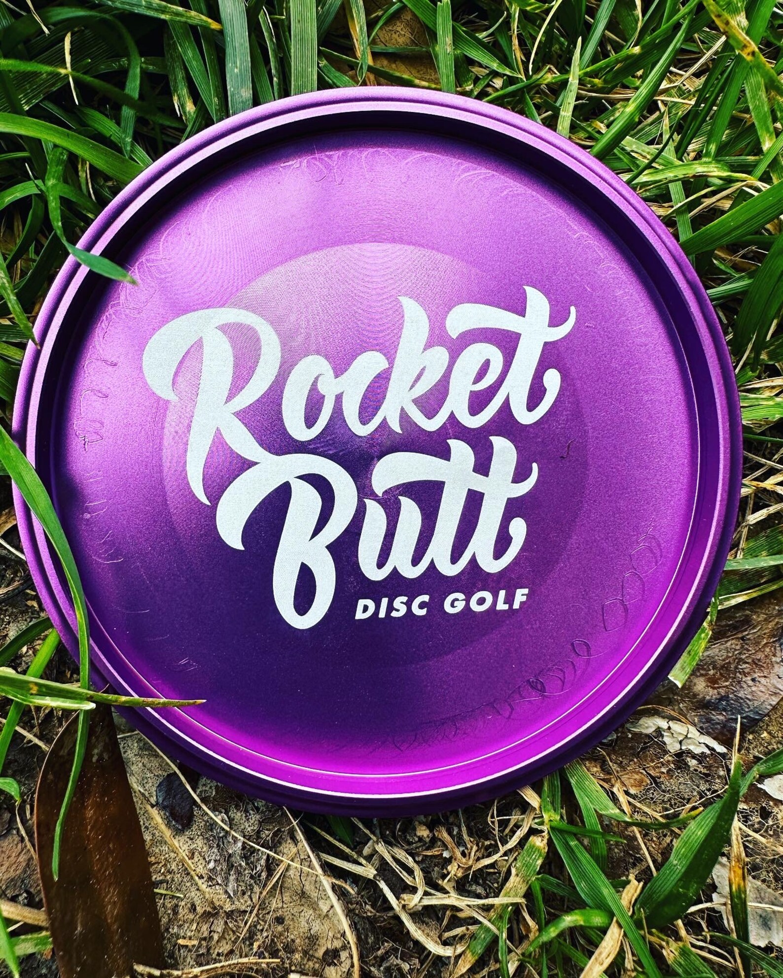 Disc Golf Mini Marker Damascus Rocketbutt Disc Golf - Etsy