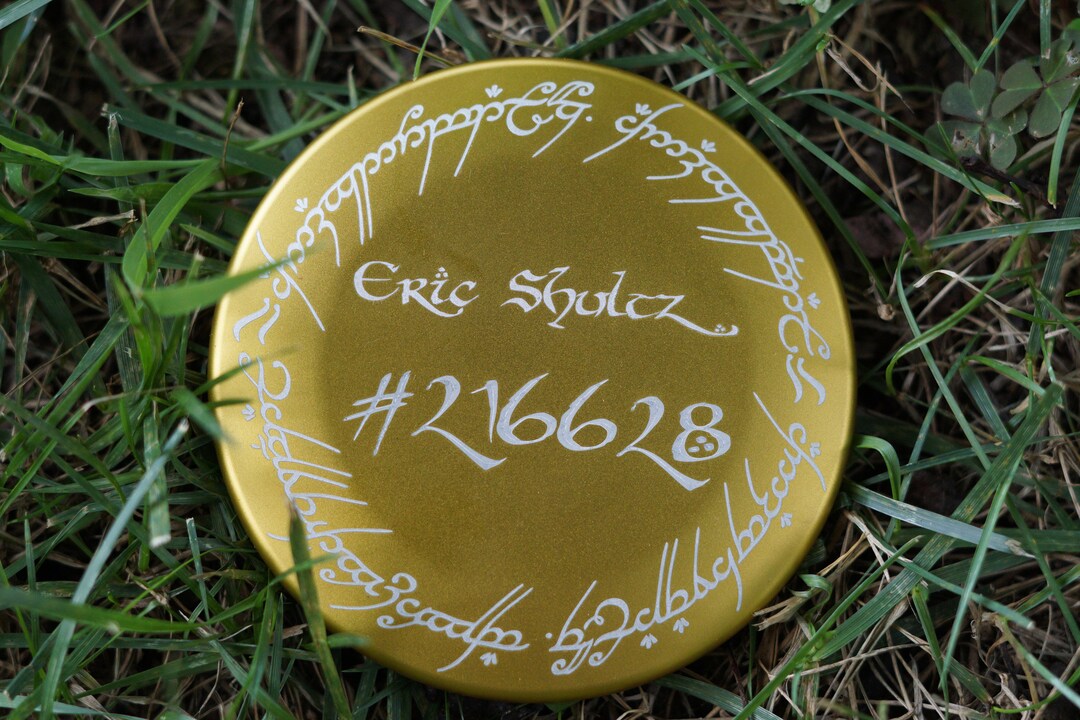 Custom Space-aluminum Disc Golf Mini Marker - Customized Metal Disc ...
