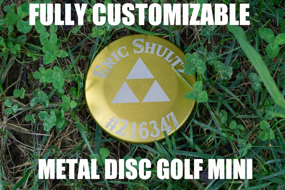Disc Golf Mini Marker Damascus Rocketbutt Disc Golf - Etsy