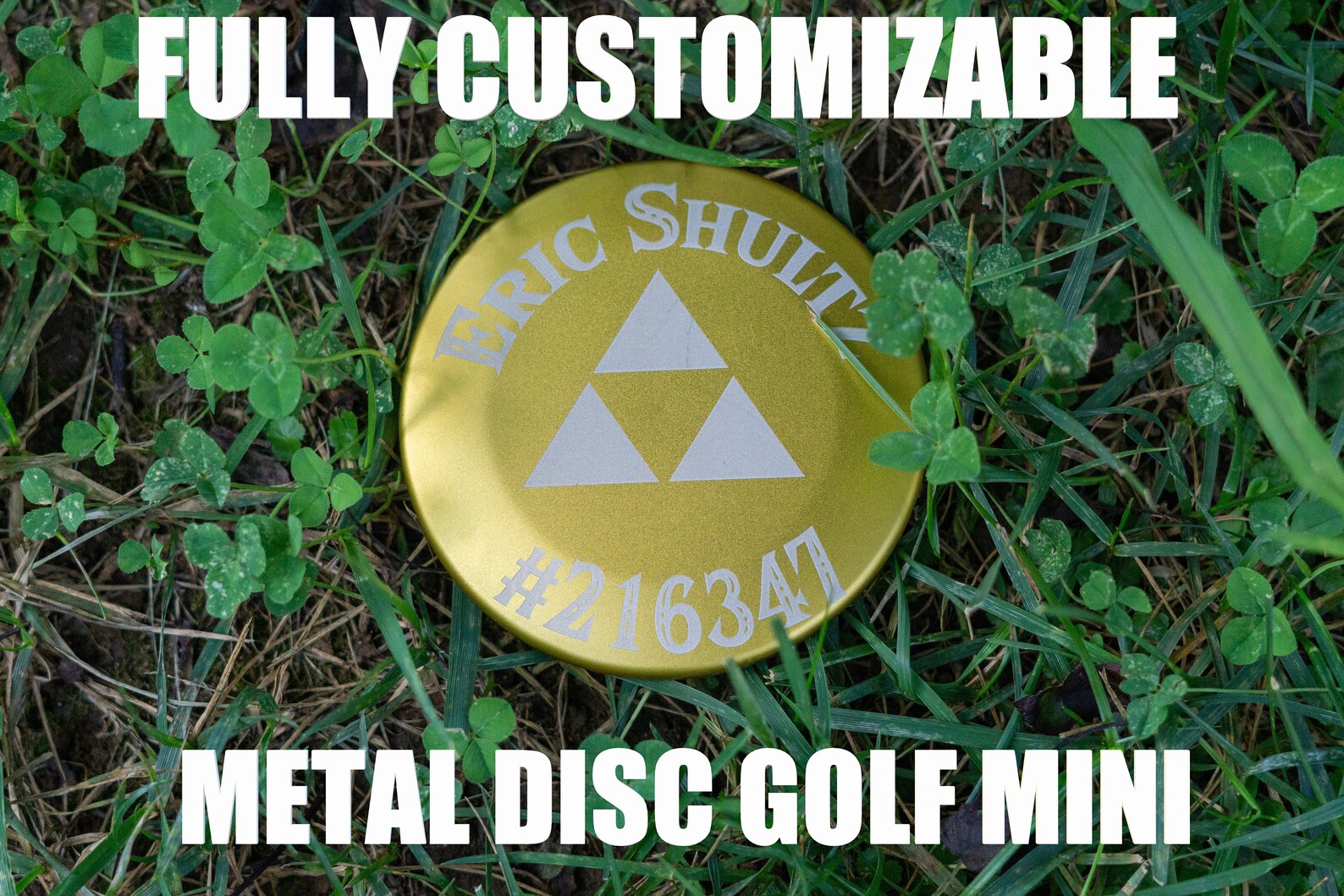 Disc Golf Mini Marker Damascus Rocketbutt Disc Golf - Etsy