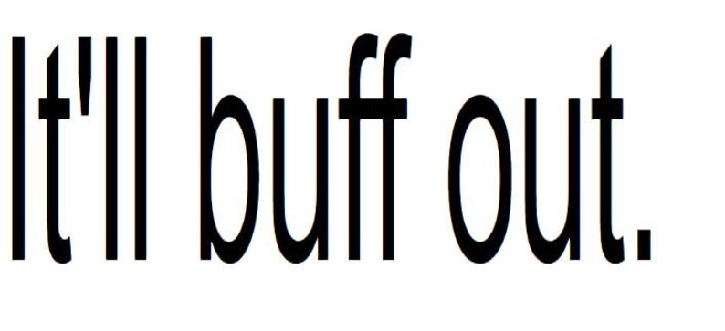 It'll Buff Out Instant Download SVG - Etsy