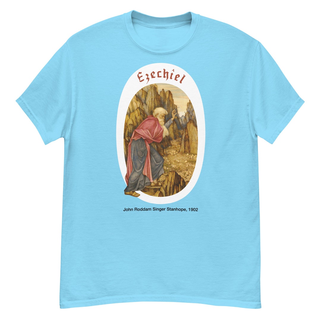 Ezekiel T-shirt (front & Back) - Etsy