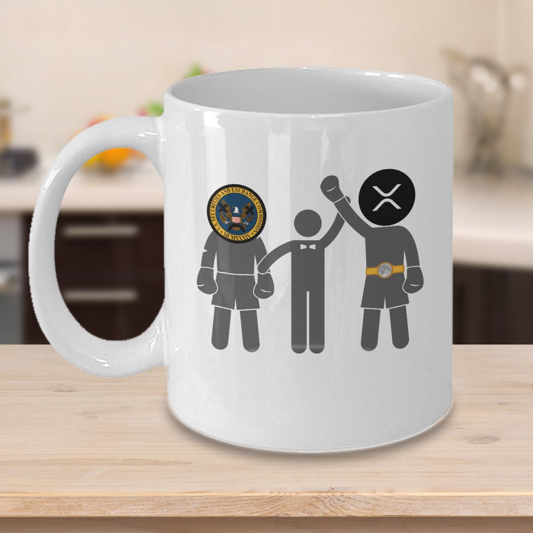 XRP Ripple SEC Victory Mug - Bullish XRP Gift - Great for Crypto Lovers ...