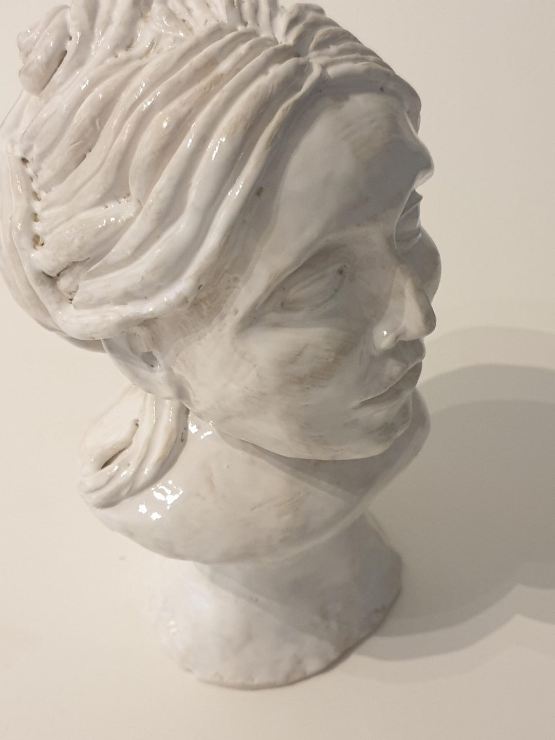 Ceramic Female Bust - Etsy