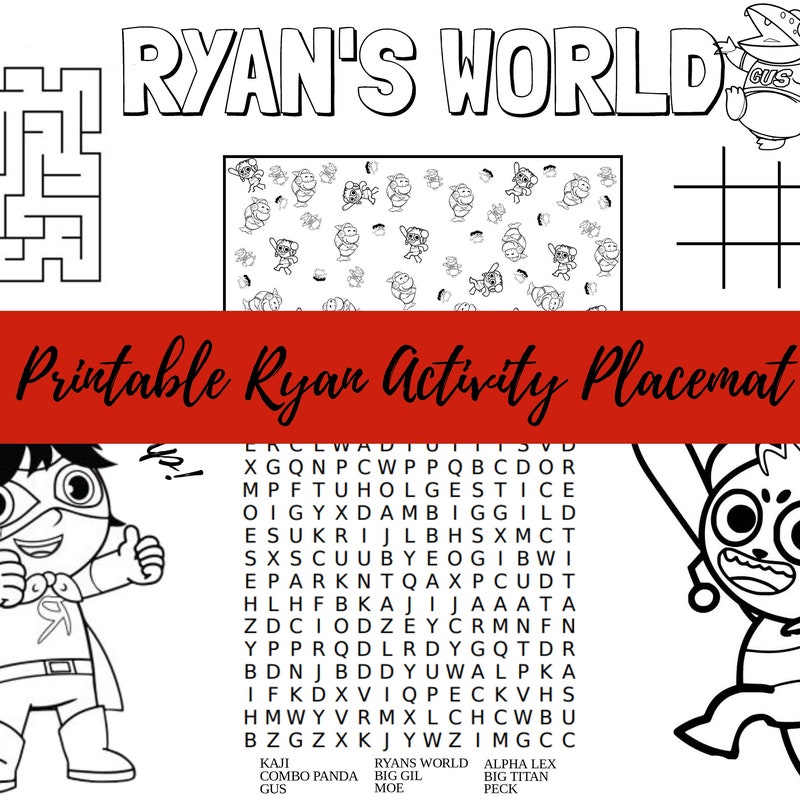 Ryans World Birthday - Etsy