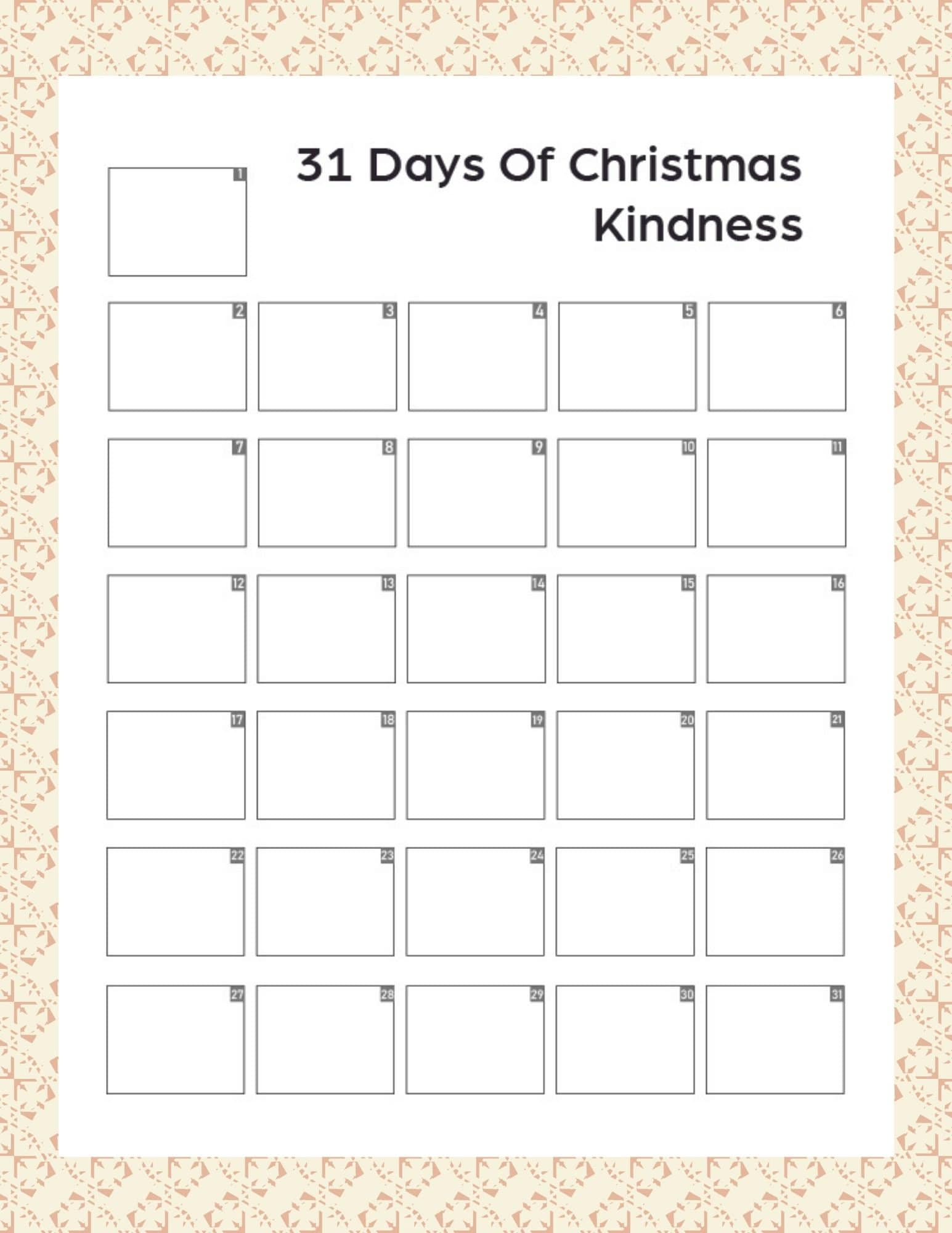 Christmas Journal Printable Planner Tracker, Holiday Merry Memories ...