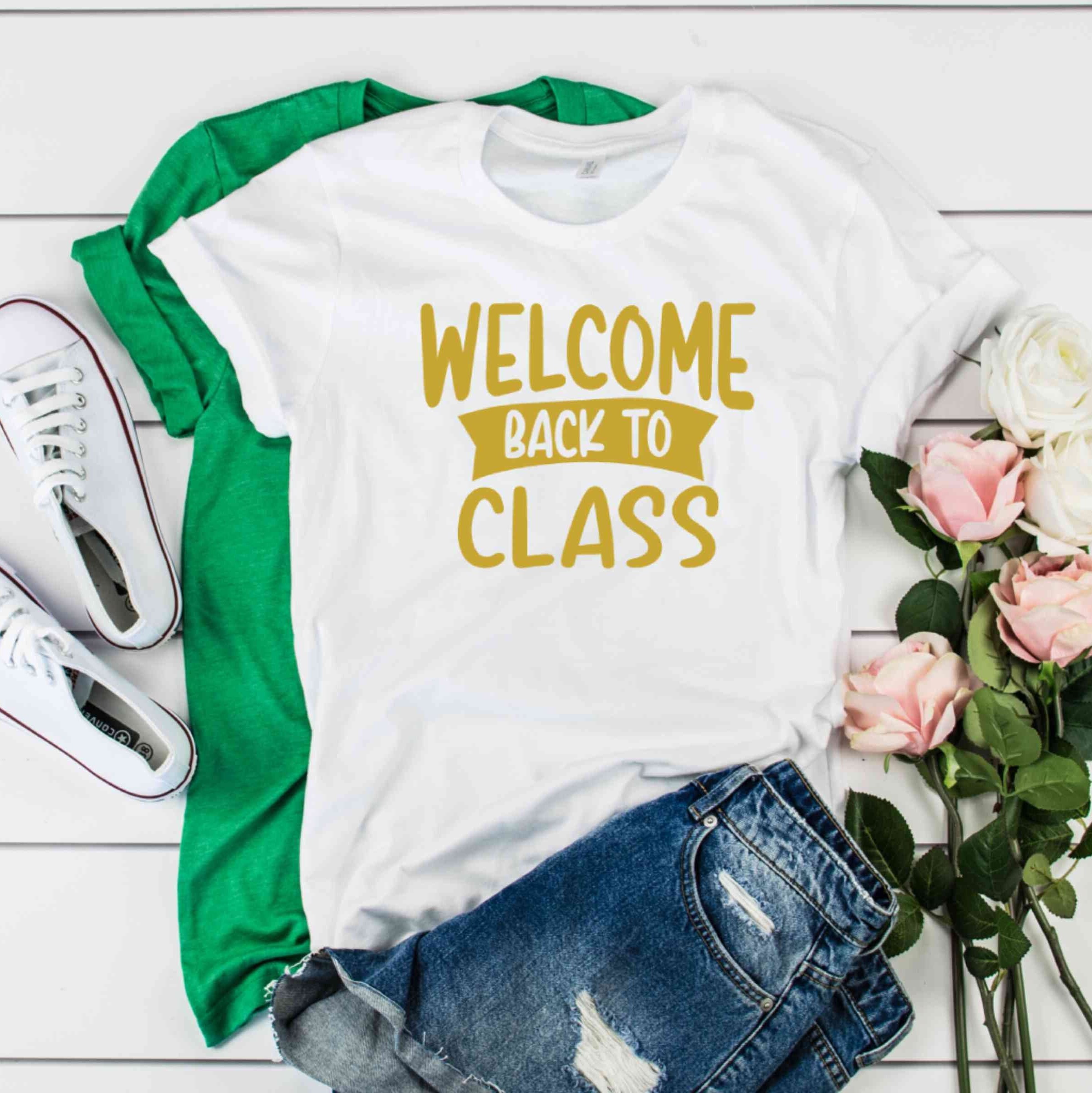 Welcome Back to Class Classroom Back to School Back to - Etsy