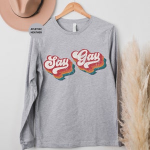 Long Sleeve for Men - Unique "stay Gay" Print - Perfect LGBTQ+ Gift - Etsy