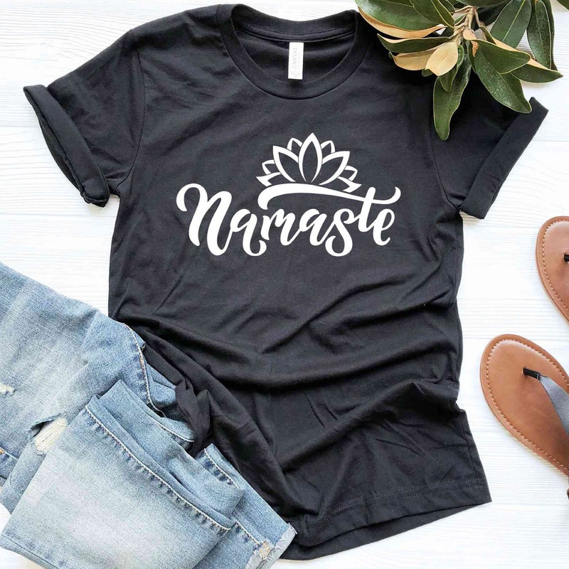 Namaste Shirt - Etsy
