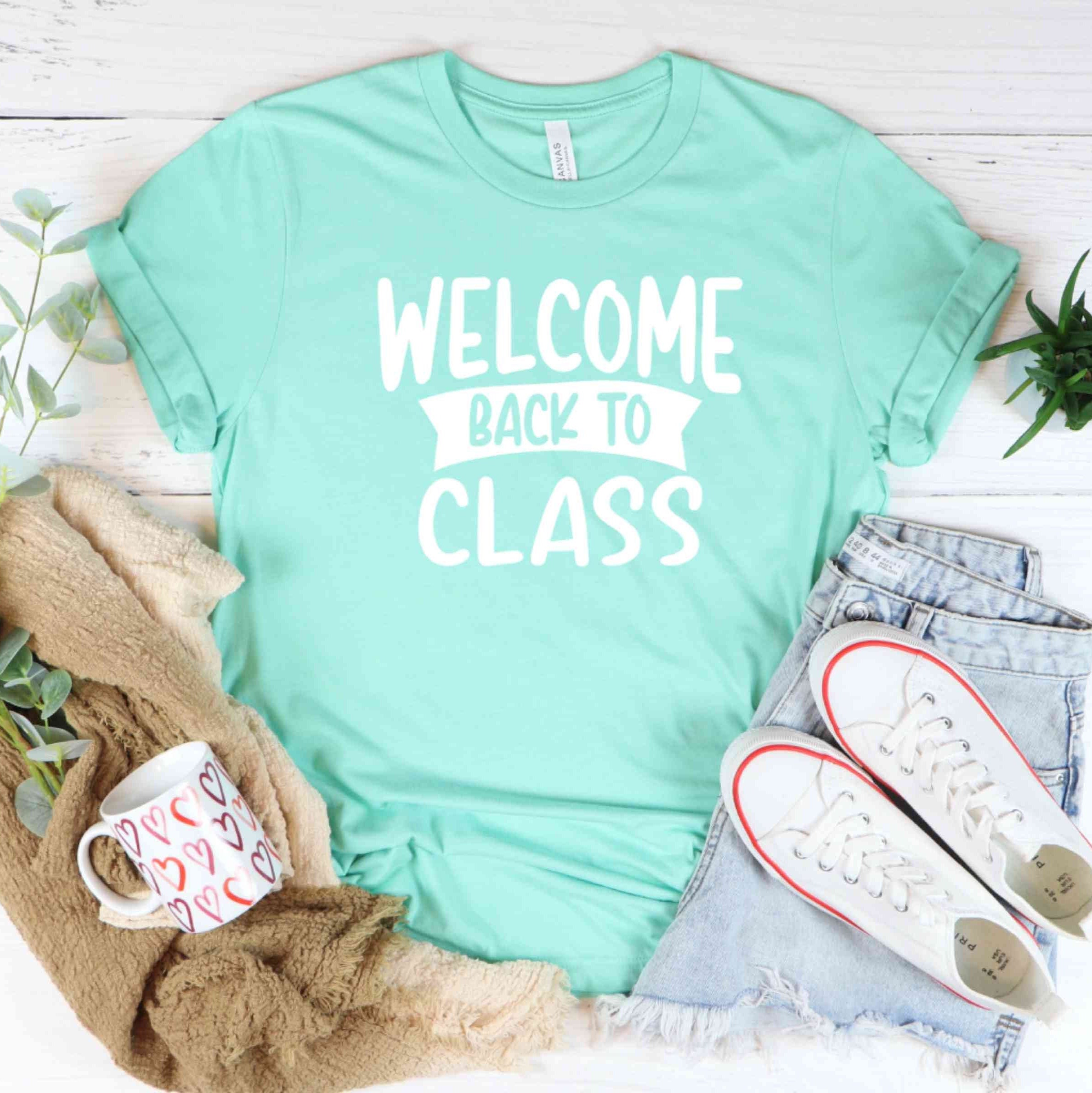Welcome Back to Class Classroom Back to School Back to - Etsy