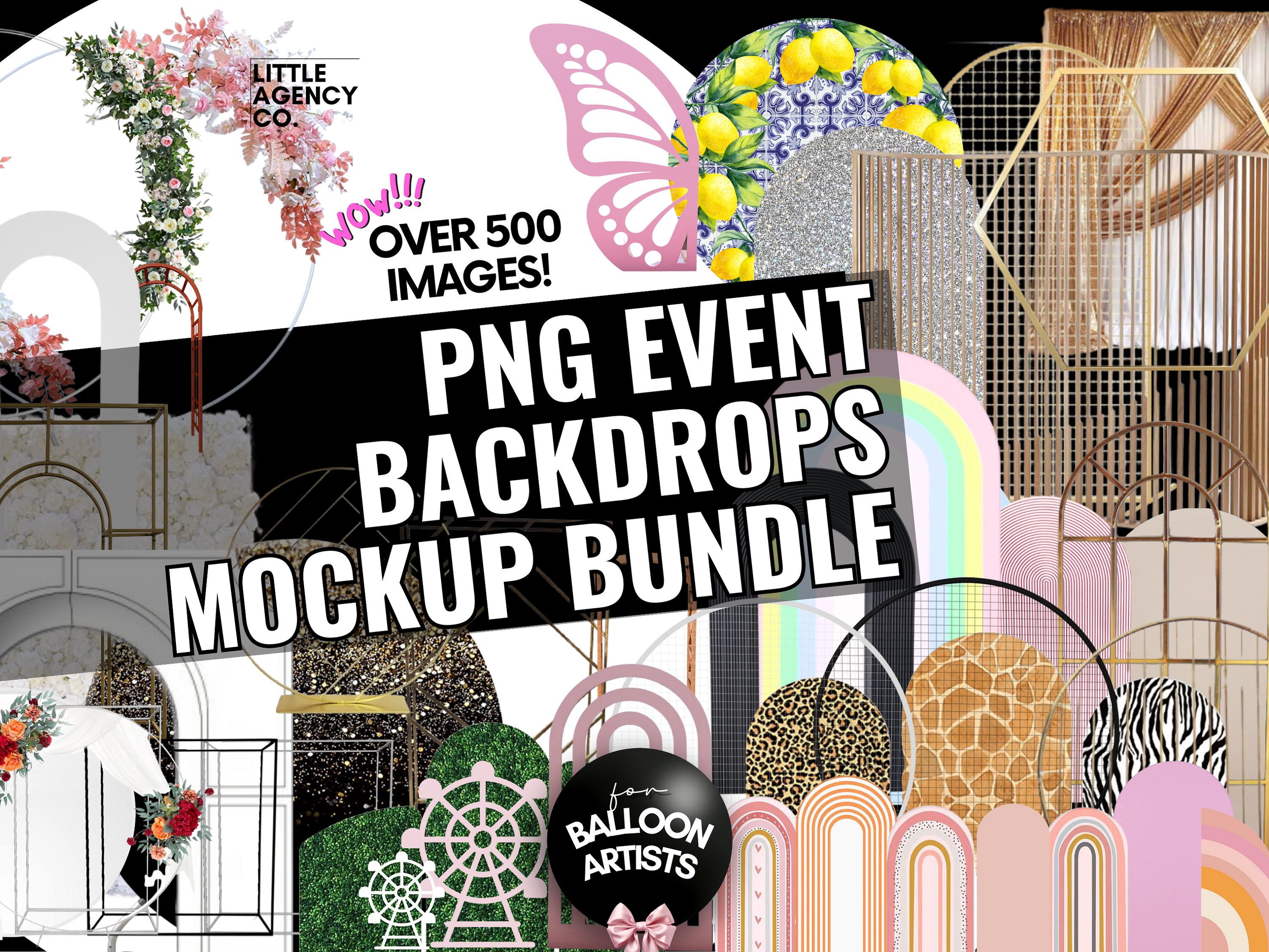 Event Backdrop Mockup Bundle: 500+ PNG & SVG Images - Etsy