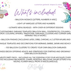 Balloon Artist Big Bash Complete Bundle Little Agency Co Digital ...