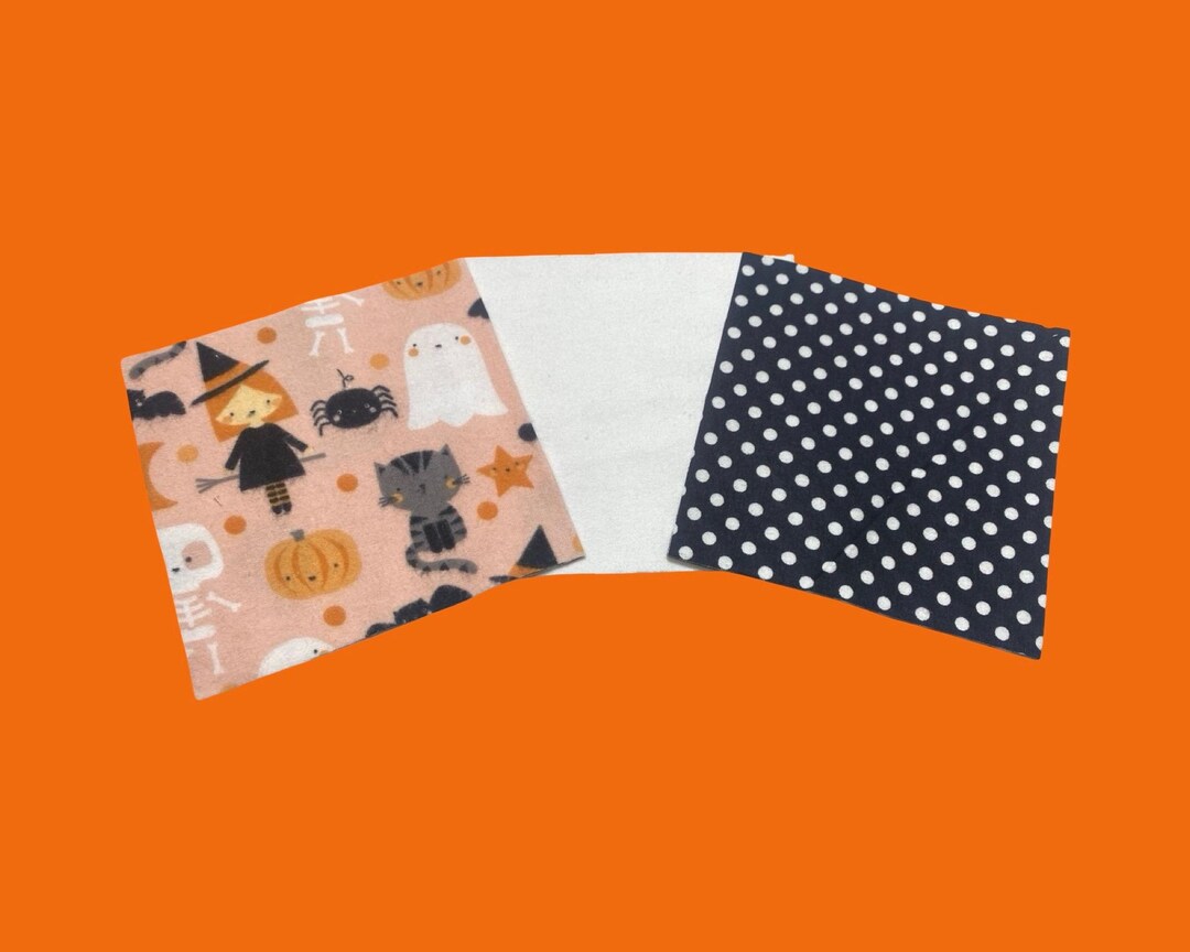 Halloween Theme FLANNEL Charm Pack – 60 Precut 5" Squares - Etsy